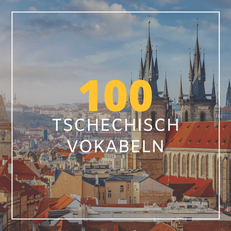 100 Tschechisch Vokabeln für deinen Grundwortschatz - Stuffdesk
