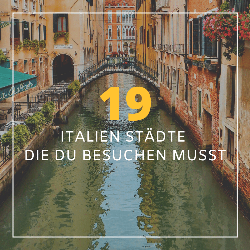 Schone Stadt In Italien Landessprache Ebenbild